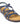 GINGER ALE INDIGO | Blue strappy contoured cork sandals | Moshulu – moshulu