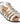 YARMER GILT METALLIC | Metallic leather fisherman cork sandals ...