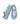 POLZEATH SKY BLUE NUBUCK | Blue ladies moccasin-style trainer | Moshulu ...