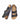PALME INDIGO WAXY LEATHER | Blue multistrap leather cork footbed ...
