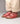 PALME CORAL PINK WAXY LEATHER | Pink multistrap leather cork footbed ...